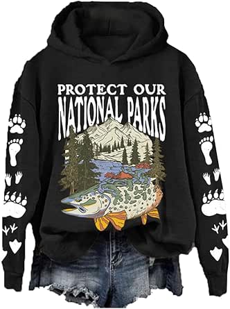 Amazon.com: Protect Our National Parks Hoodie National Parks Shirt ...
