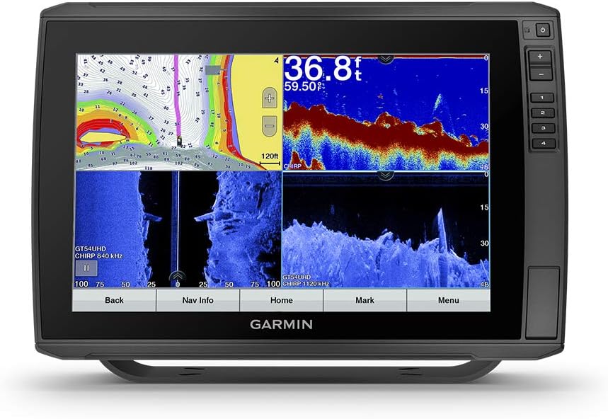 Amazon.com: Garmin ECHOMAP Ultra 102sv, Sunlight-readable 10-inch ...
