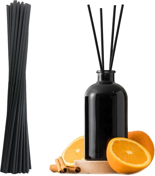 50pcs Diffuser Sticks, 30CM Wood Rattan Essential Oil Aroma Diffusers ...