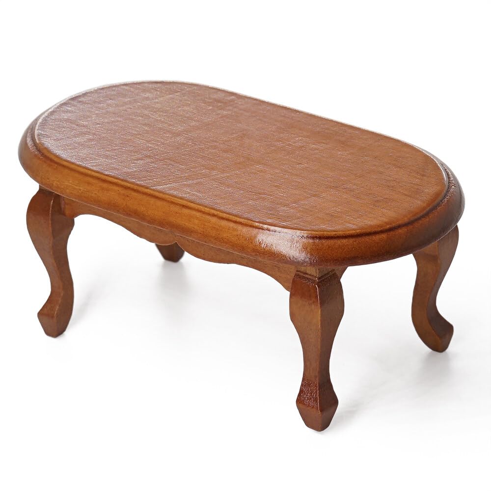 Amazon.com: Odoria Dollhouse Table Miniature Furniture: 1/12 Scale Doll ...