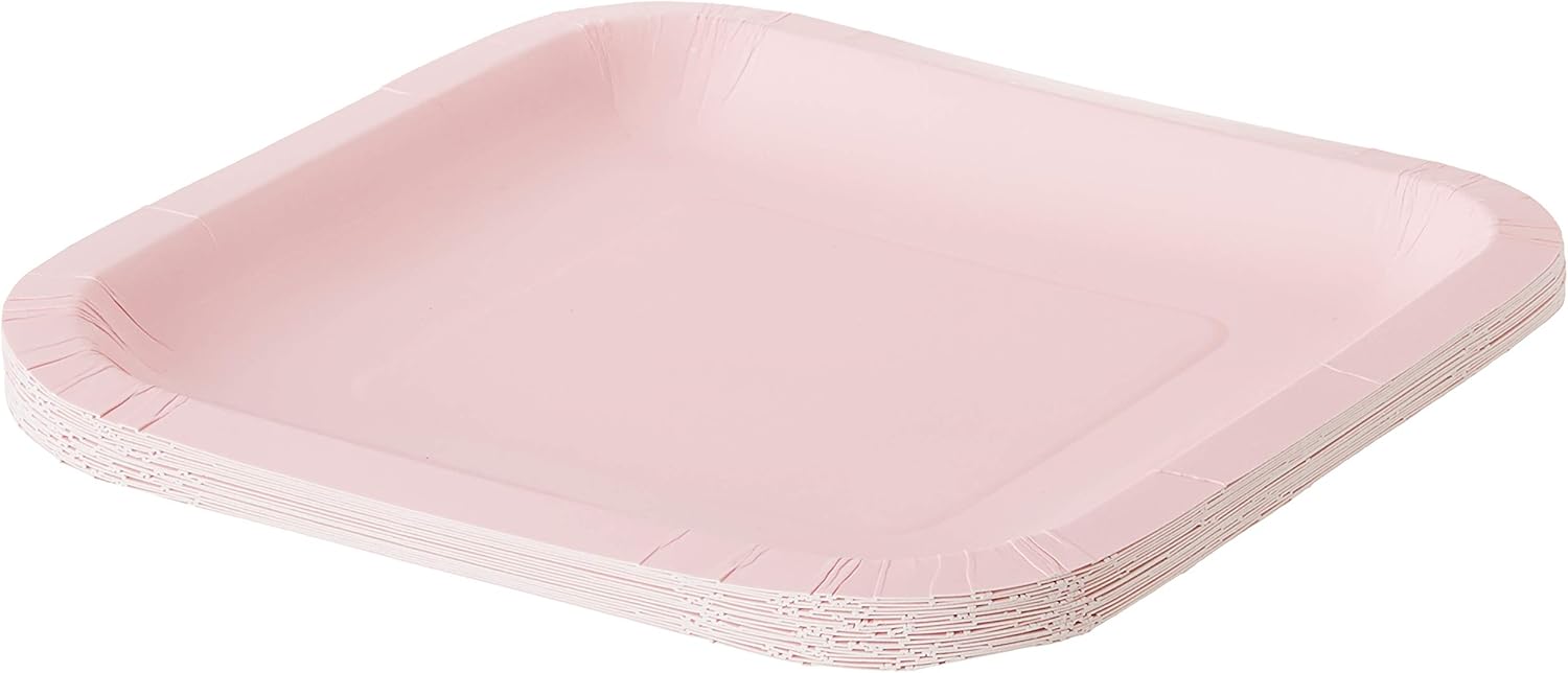 Amazon.com: Creative Converting Touch of Color 18 Count Square Paper ...
