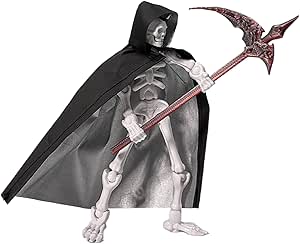 Amazon.com: Skull Action Figure | Skull Statue for Home Decor ...