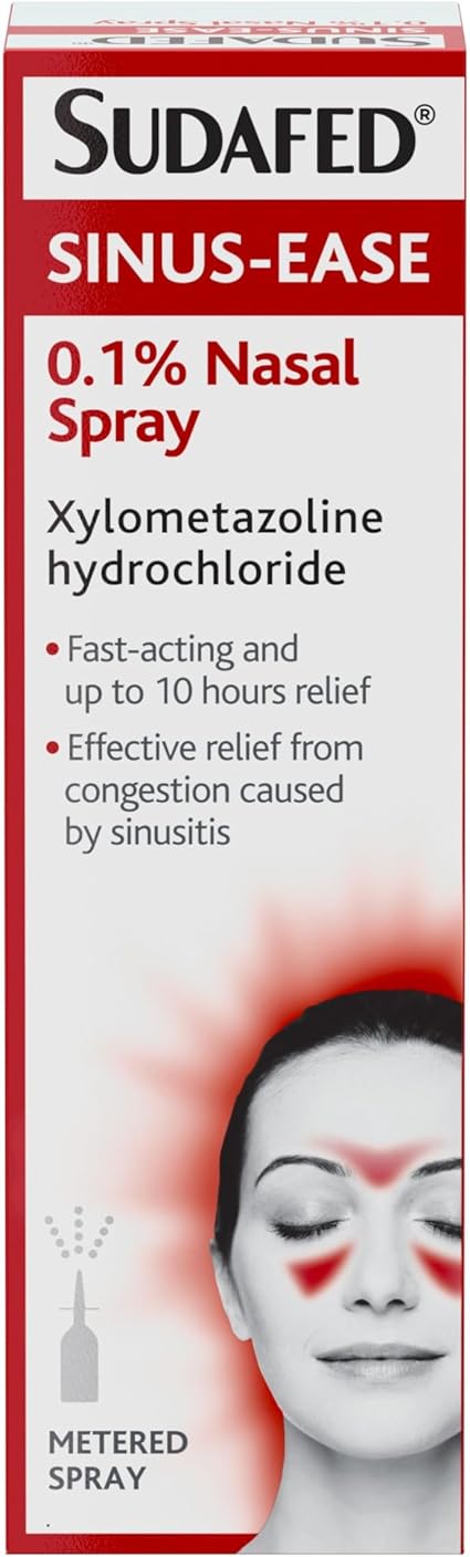 Sudafed Sinus Ease Nasal Spray (1x 15ml), Helps to Clear Nasal Passages ...
