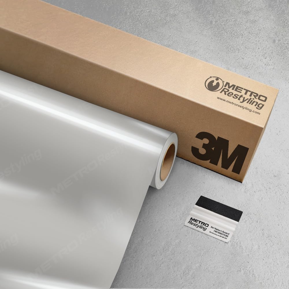 Amazon.com: 3M 2080 High Gloss Storm Gray Vinyl Wrap 5ft x 1ft w/Metro ...