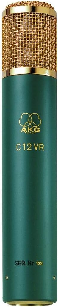 Amazon.com: AKG C12VR Reference multipattern tube condenser microphone ...