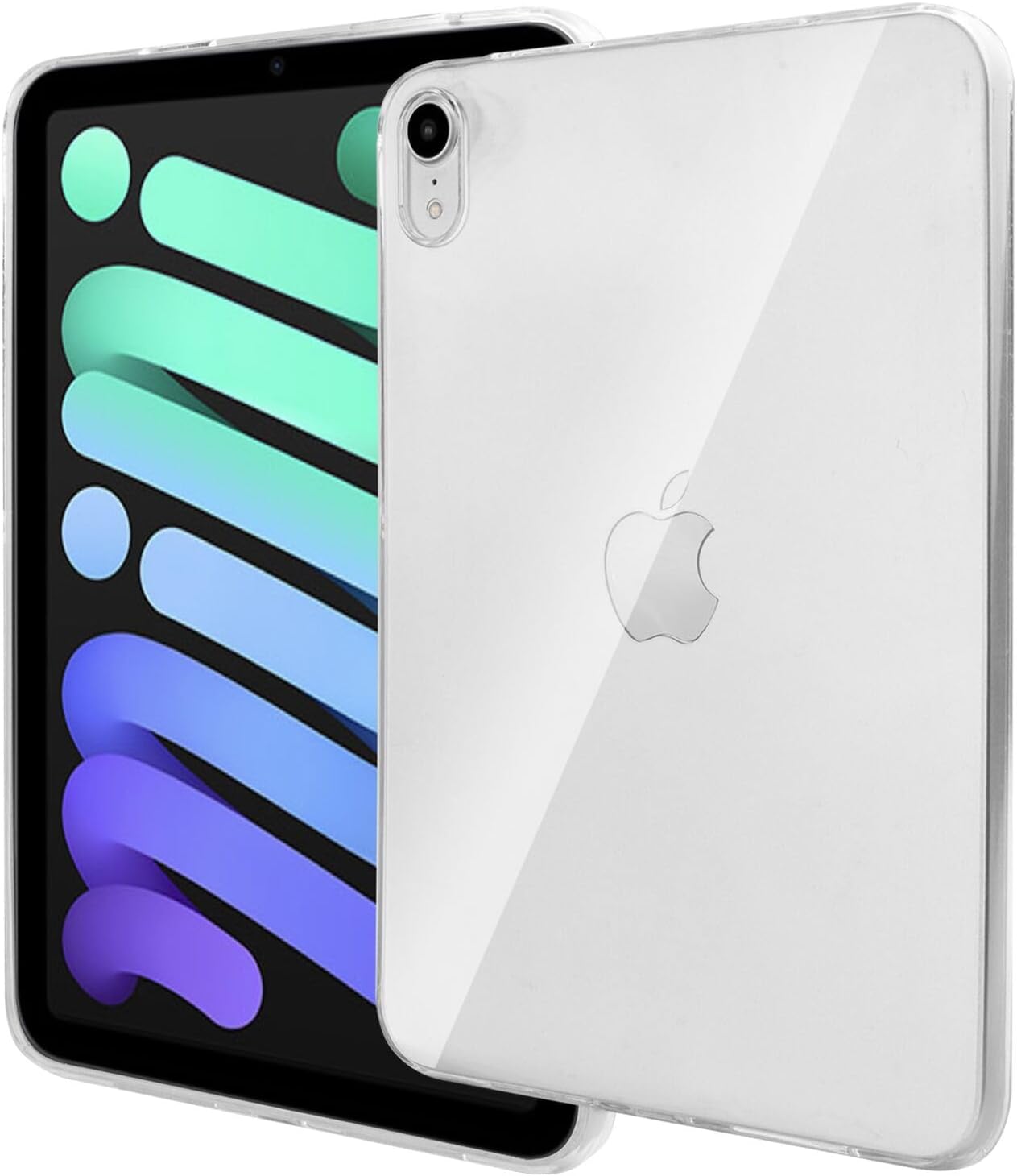 Amazon.com: TineeOwl iPad Mini 6 Ultra Thin 2021 Matte Back Clear Case ...