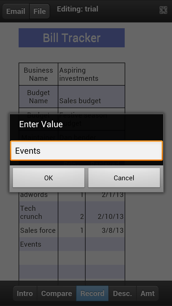 Bills Book - App on Amazon Appstore