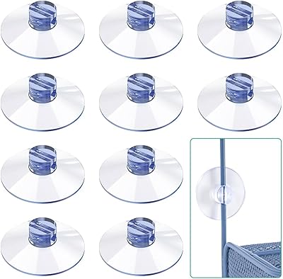 Amazon.com: Shower Caddy Connectors Suction Cups for Bathroom, 2 Inch ...