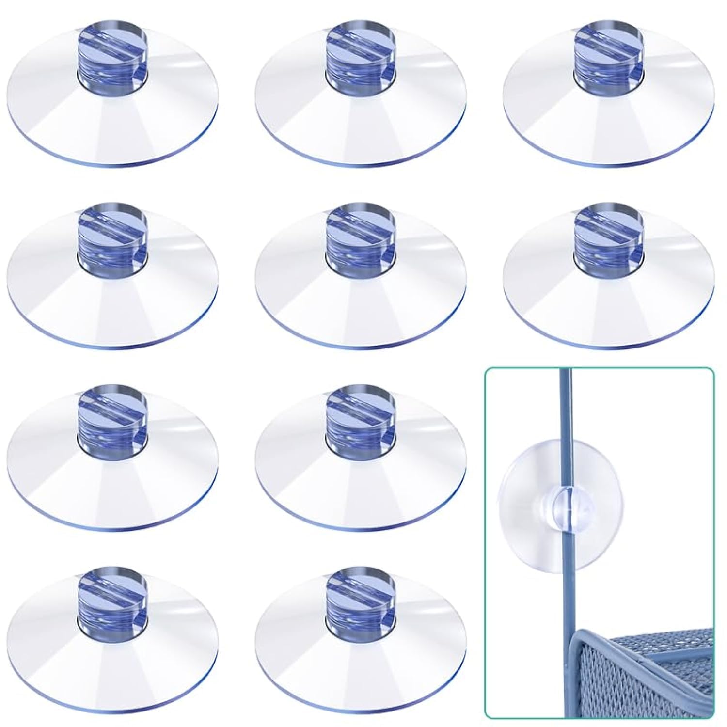 Amazon.com: Shower Caddy Connectors Suction Cups for Bathroom, Heavy ...