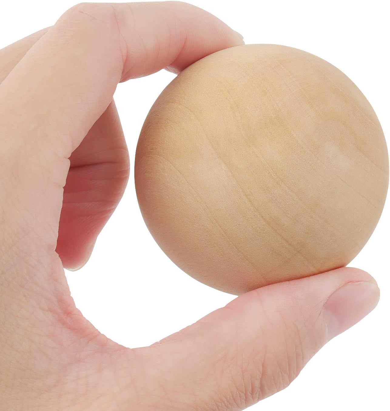 Amazon.com: MOUYAT 20 PCS 2 Inch Round Wooden Balls, Unfinished ...