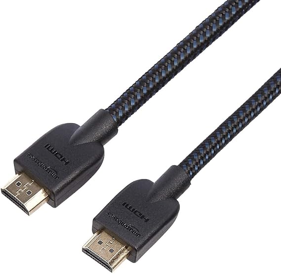Amazon Basics HDMI Cable 6ft (5-Pack), 4K HDMI 2.0 Cord (18Gbps), Nylon ...
