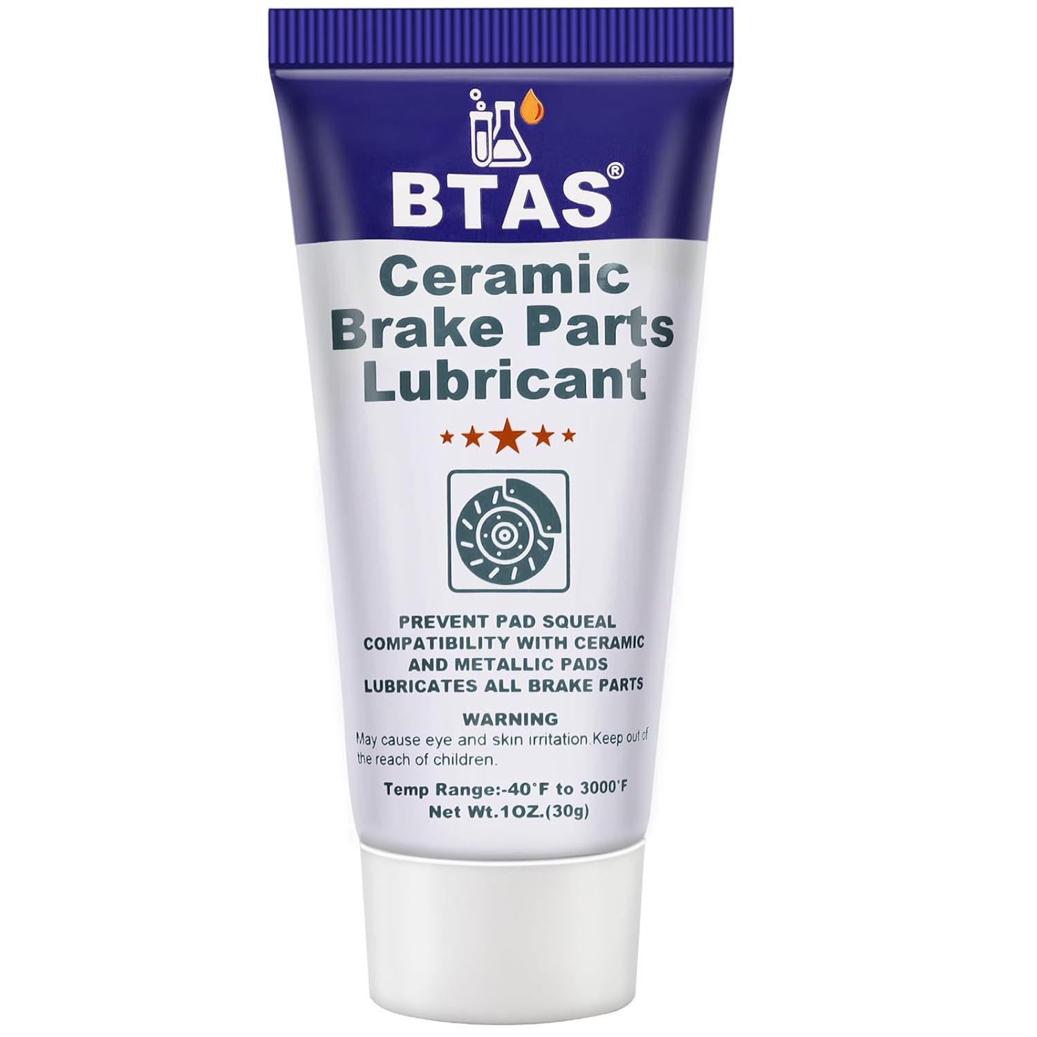 Amazon.com: BTAS Ceramic Brake Parts Synthetic Grease 1 oz, Assembly ...