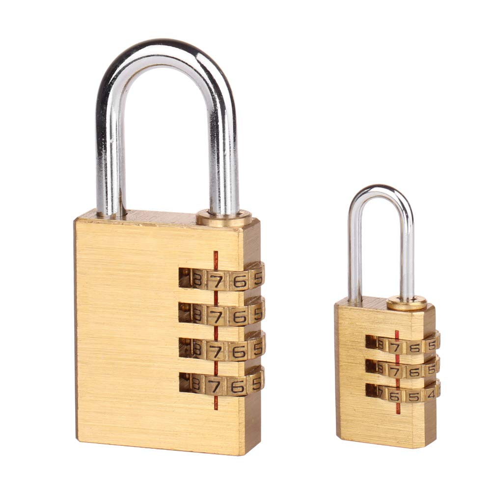 2 Pack Large And Small Combination Lock Tiberham 4 Digit | Desertcart Fiji