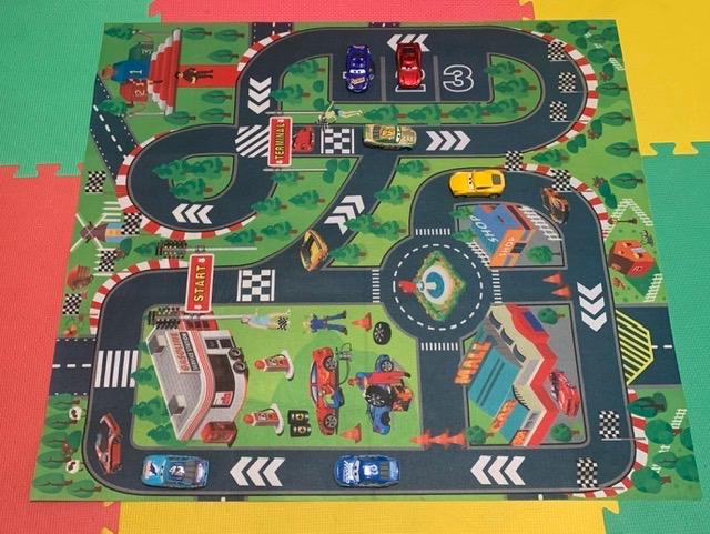 Amazon.com: Road Playmat Toy,Kids Carpet Playmat,Great for Playing with ...