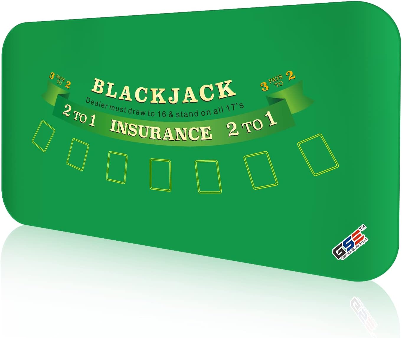 Amazon.com: GSE 70" x 35" Portable Professional Casino Blackjack ...