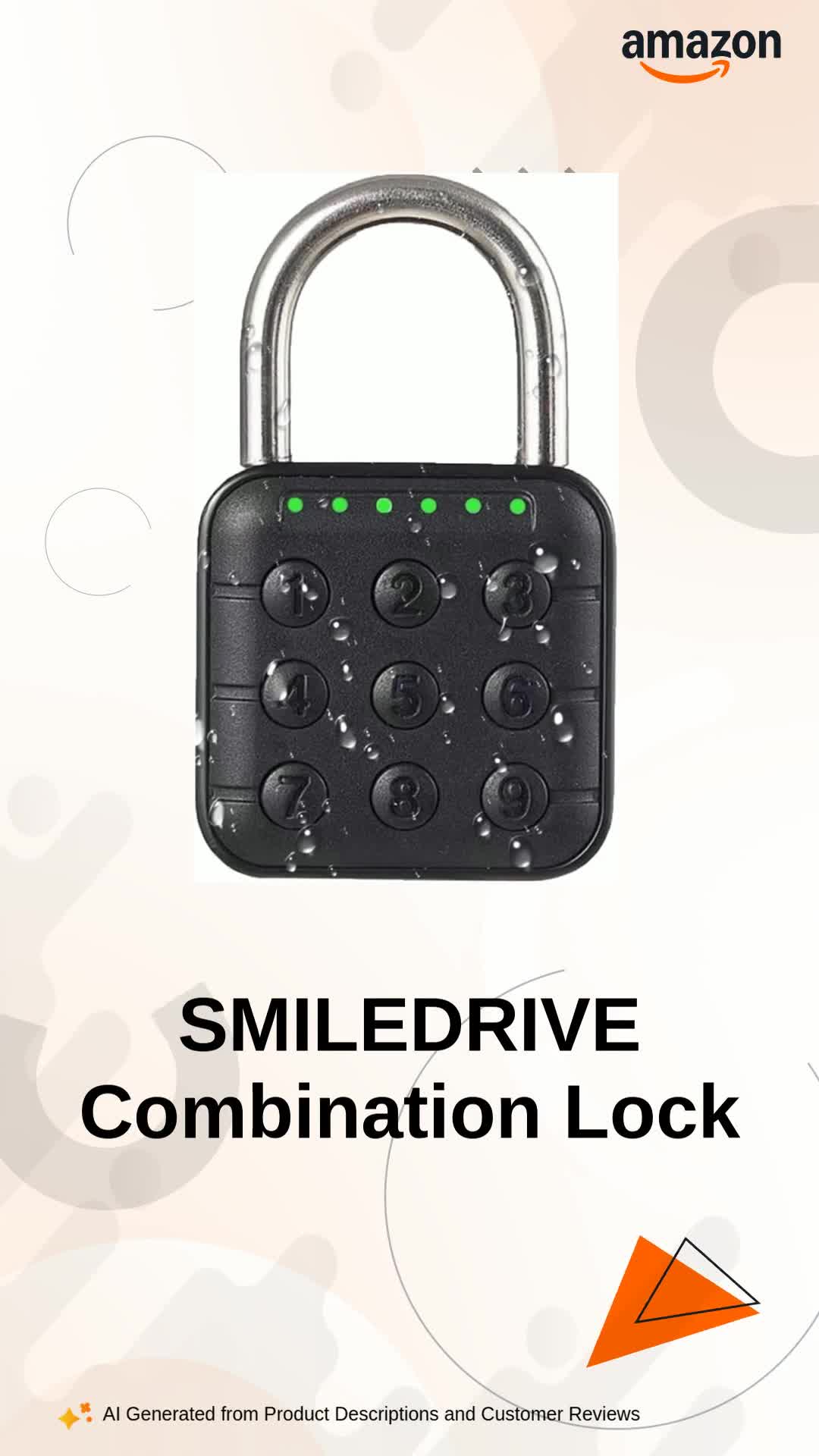 Watch SMILEDRIVE Combination Lock on Amazon Live