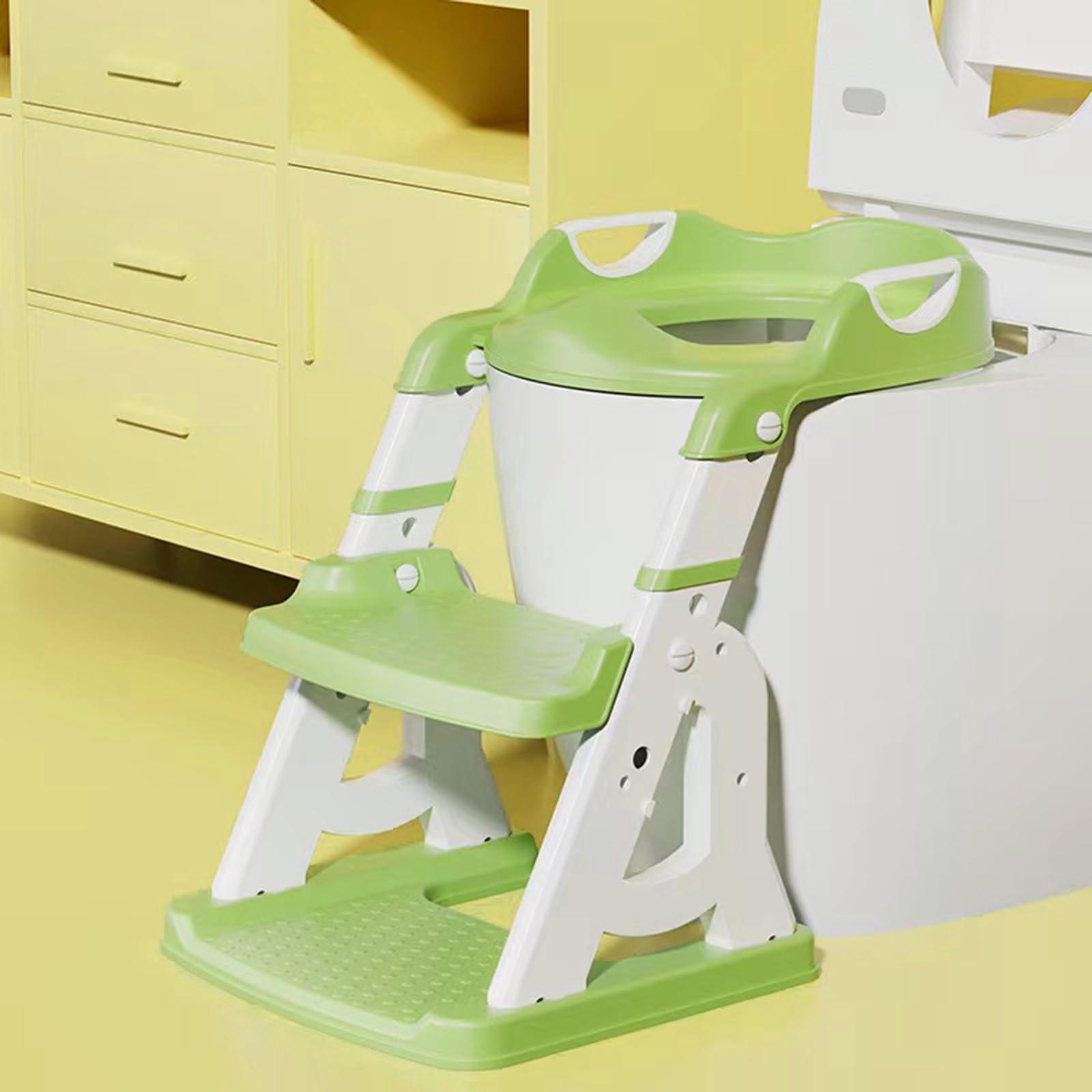 Amazon.com: DLUCKY Potty Training Seat With Step Stool Ladder. Ideal ...
