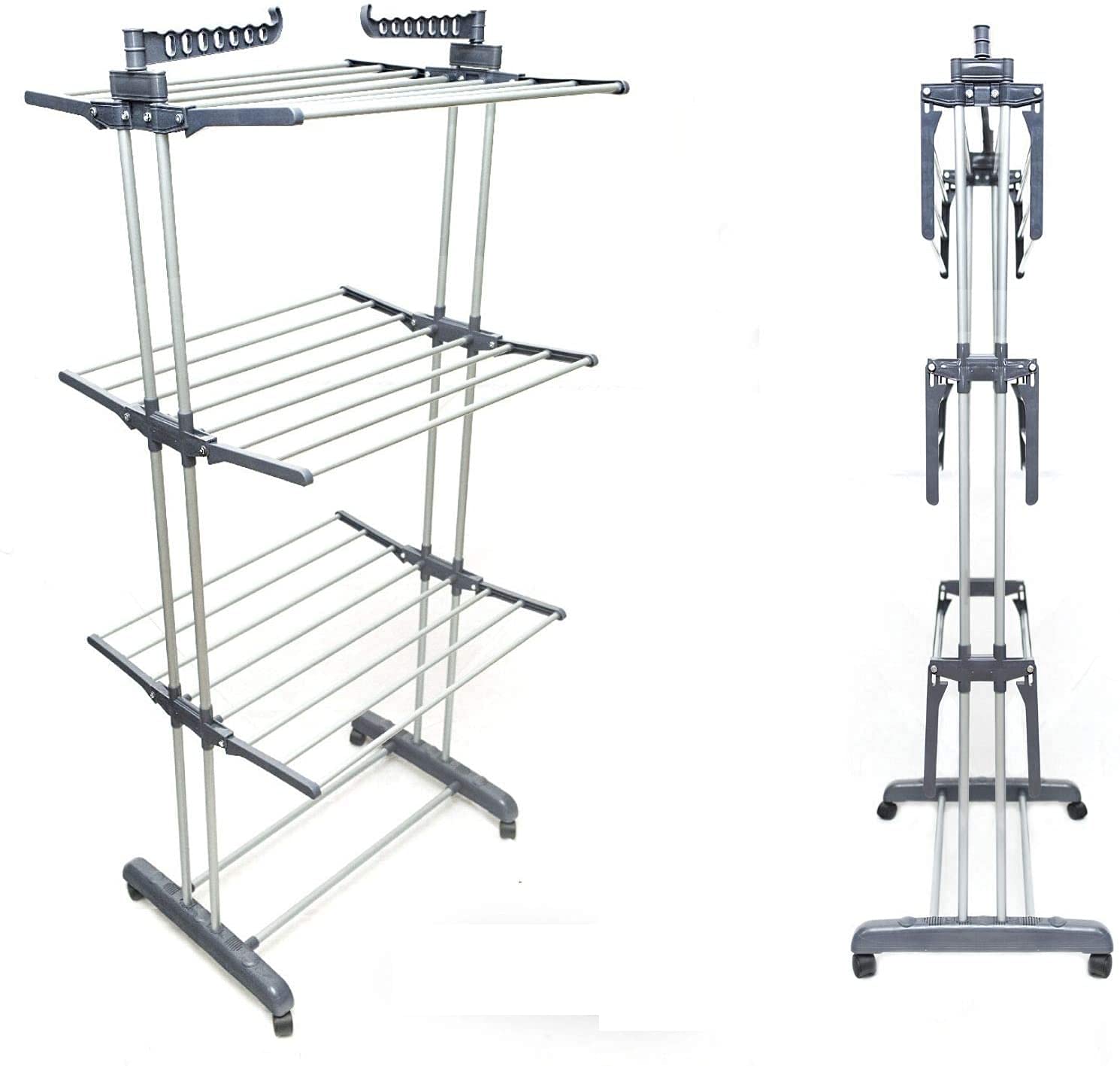 Buy Enowva Clothes Airer Folding Stainless Steel Laundry Drying Rack buy-enowva-clothes-airer-folding-stainless-steel-laundry-drying-rack