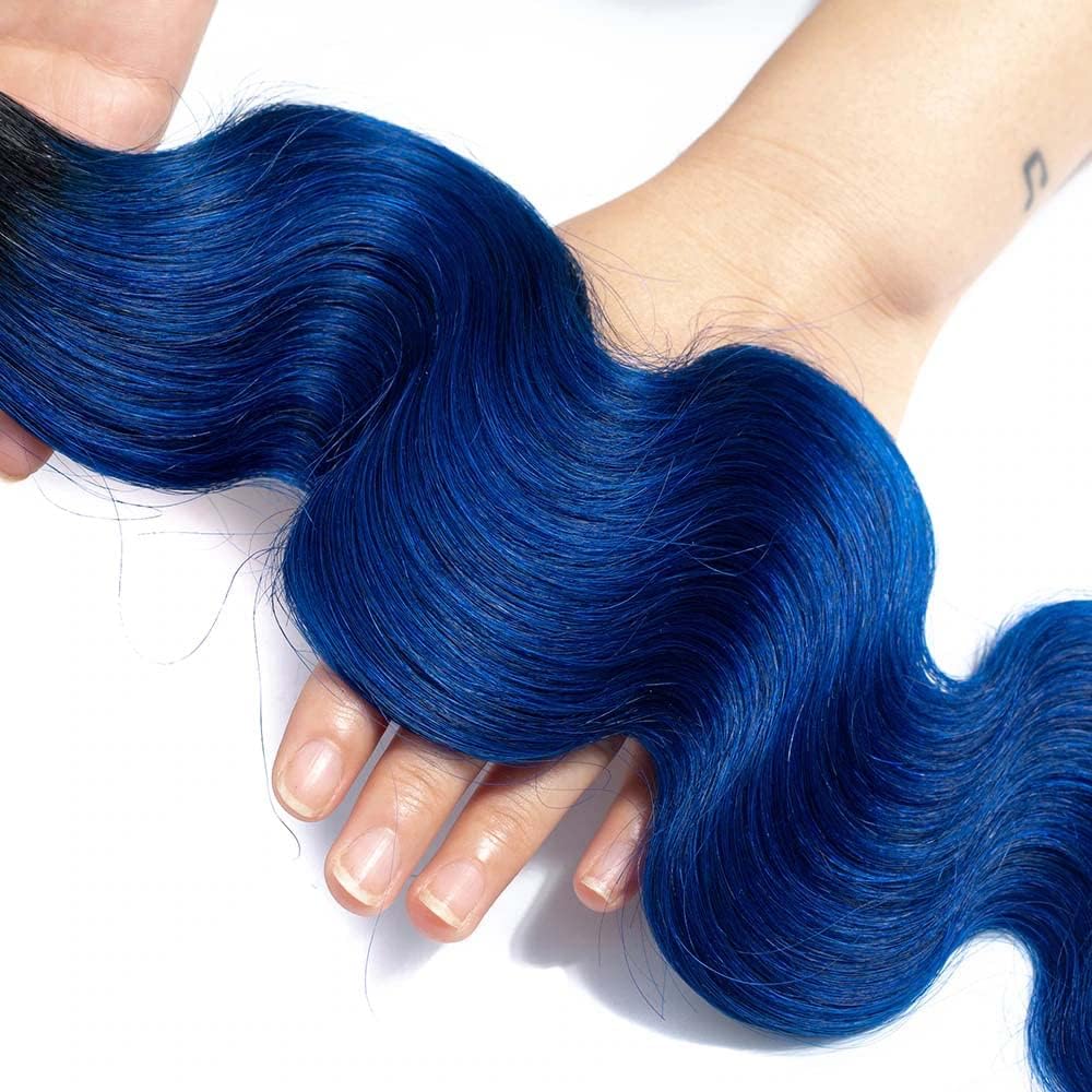 Blue Hair Extensions Weave