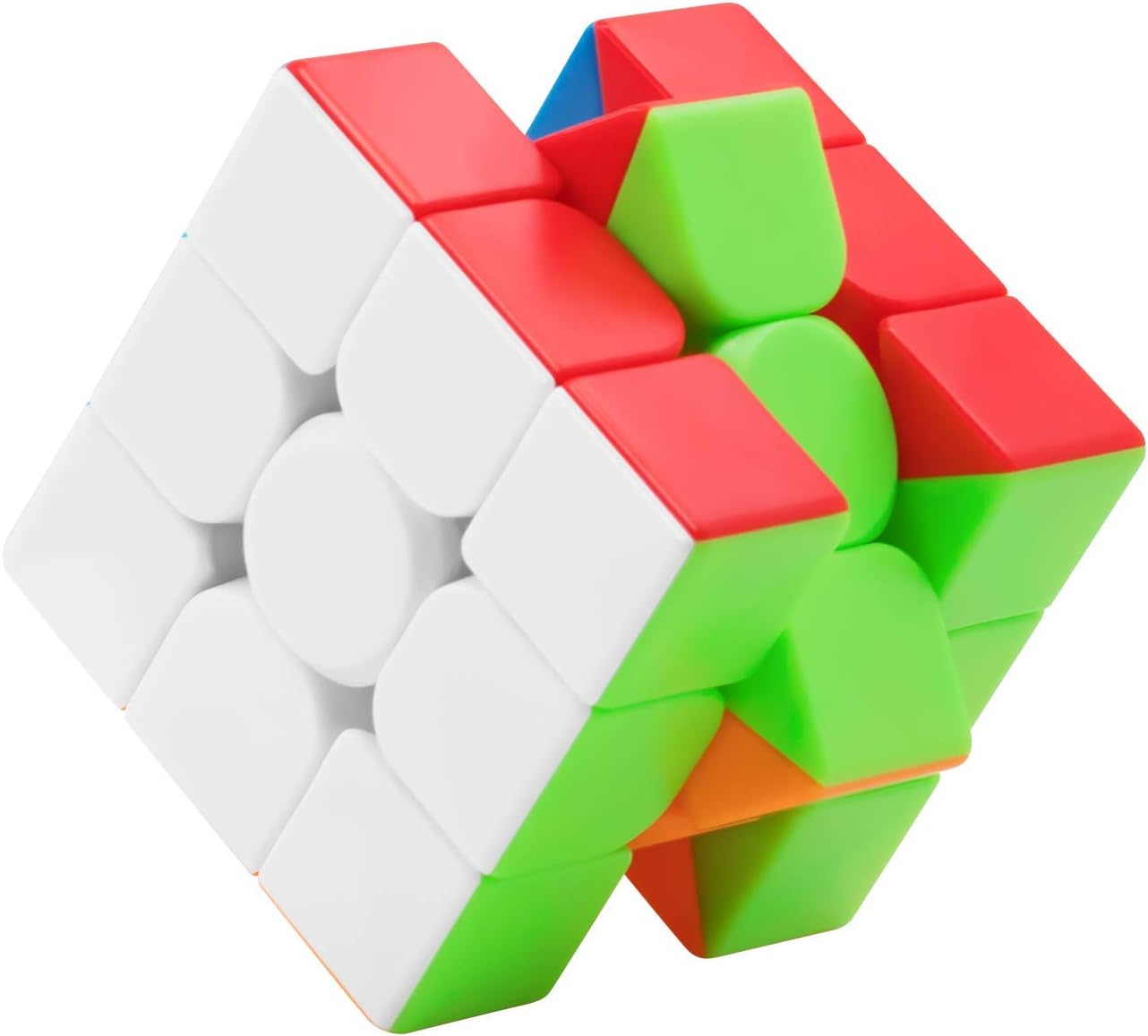 XMD Magic Cube 3x3x3 Magic Cube Stickerless Puzzle Cube for Kids – TopToy