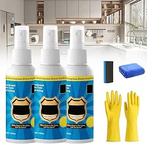 Amazon.com: Nuvilux Magic Degreaser - Upgraded 3.8 Floz Nuvilux Magic Degreaser Cleaner Spray ...