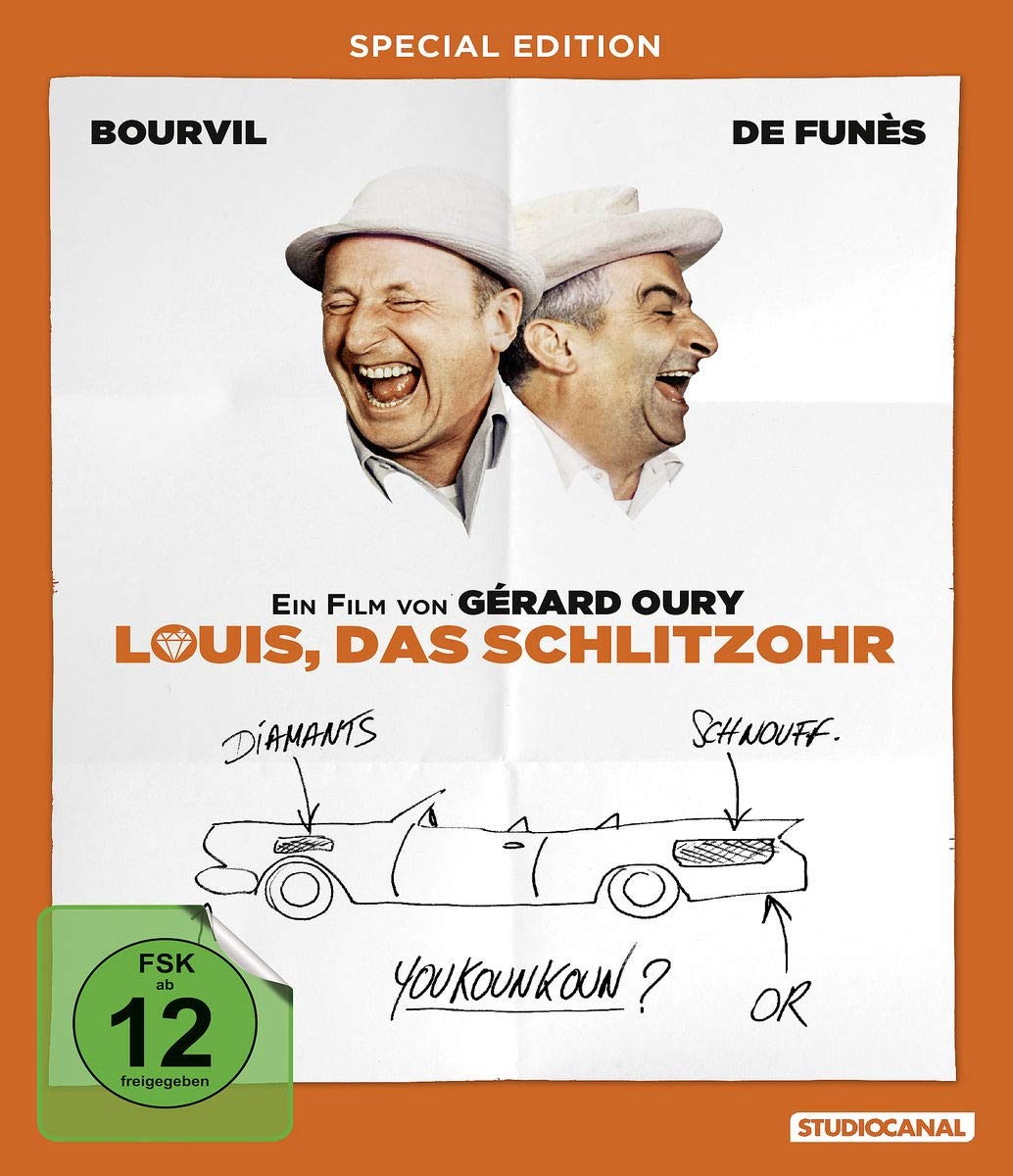 Amazon.com: LOUIS, DAS SCHLITZOHR - MOVIE: 4006680079394: Oury, Gérard ...
