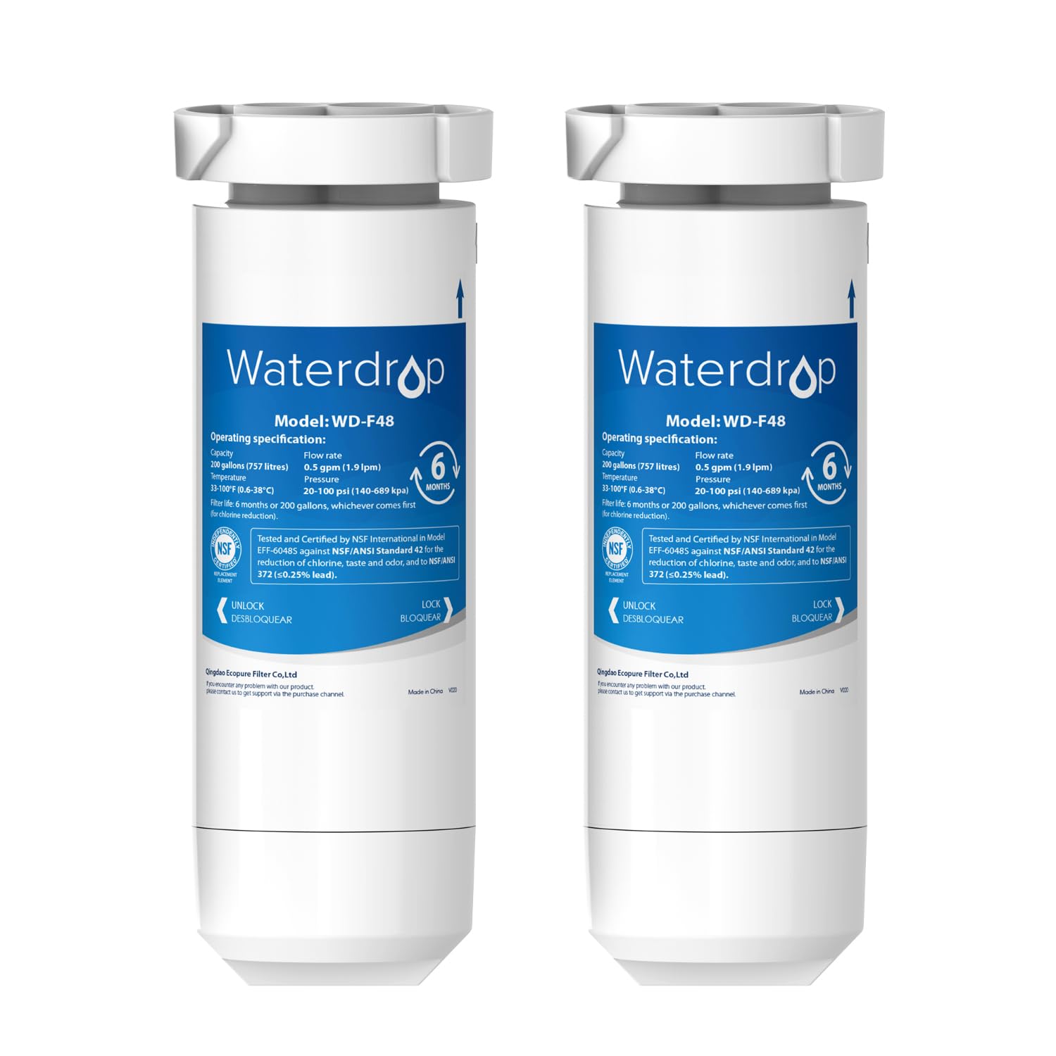 Snapklik.com : Waterdrop XWF Water Filter For GE XWF Refrigerator