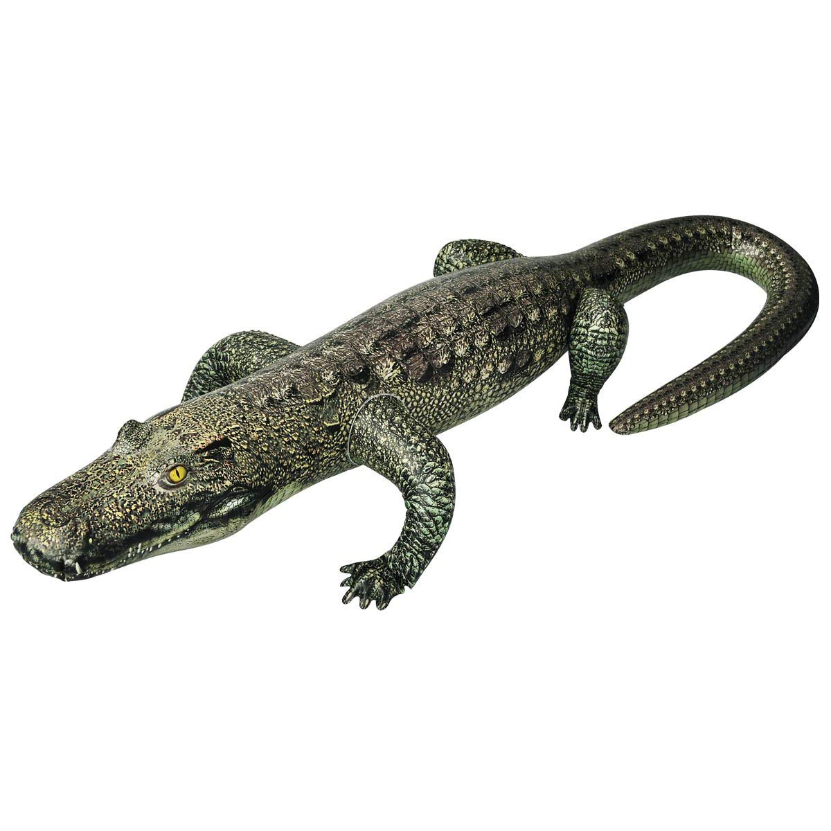 Jet Creations an-Gator Alligator Caiman 49 inch Inflatable Air Stuffed ...