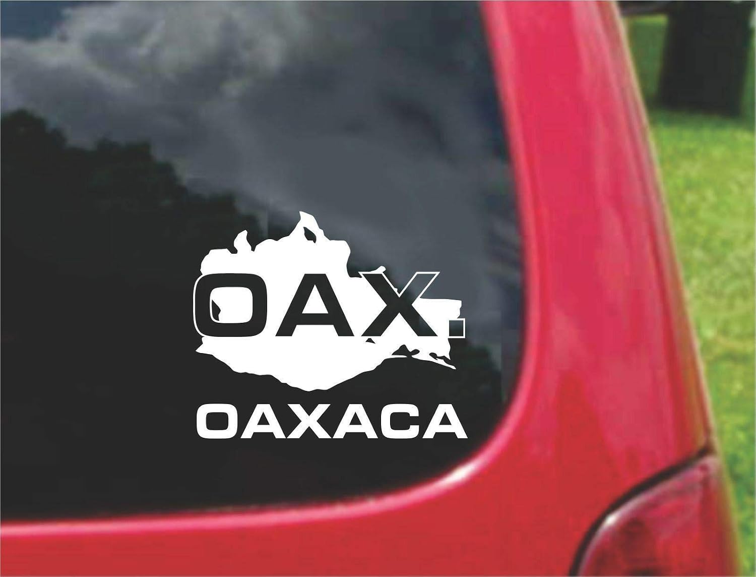 Amazon.com: 2 (PCS) Oaxaca Mexico Outline Map Stickers Decals (4"x6 ...