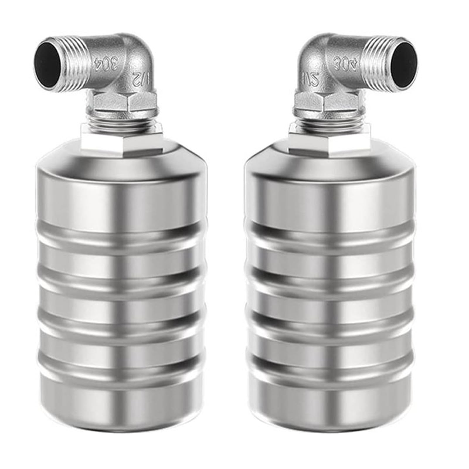 Amazon.com: 2Pcs Auto Fill Shut off Water Tank Float Valve, 304 ...