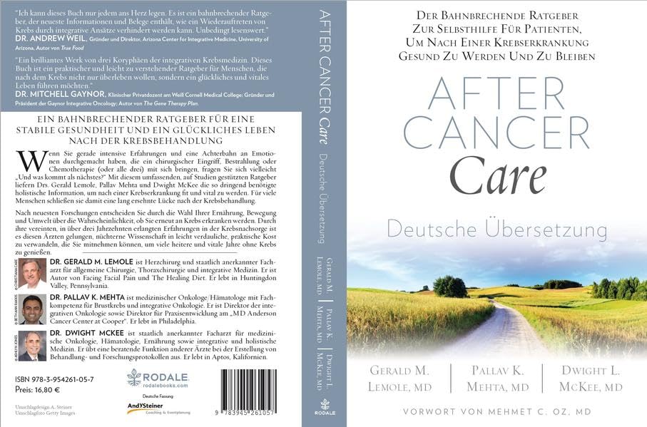 After Cancer Care (Deutsche Übersetzung) : Gerald M. Lemole Pallav K ...