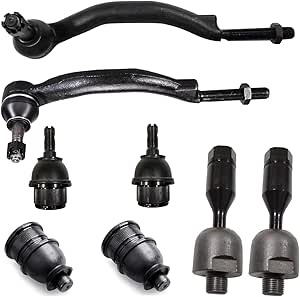 Amazon.com: KFVF 8pc Front Ball Joint and Tie Rod Kit K6663 K6664 ...