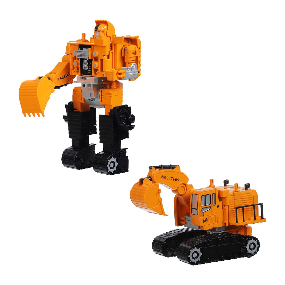 Buy MINISO Excavator Variant Toy Car Transforming to Robot for 4, 5, 6 ...