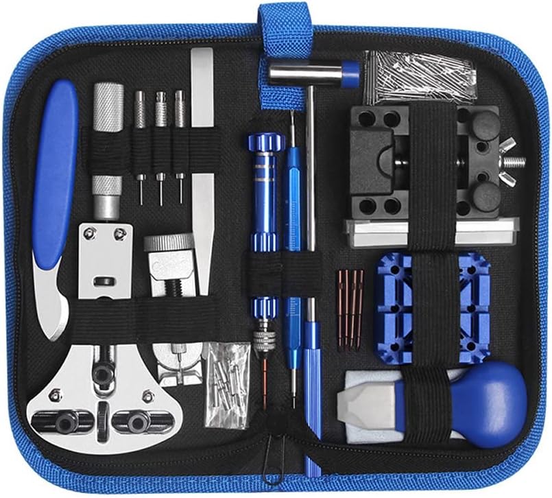 H.May 185PCS Watch Repair Kit, Watch Repair Watchmaker Tool Kit, Spring ...