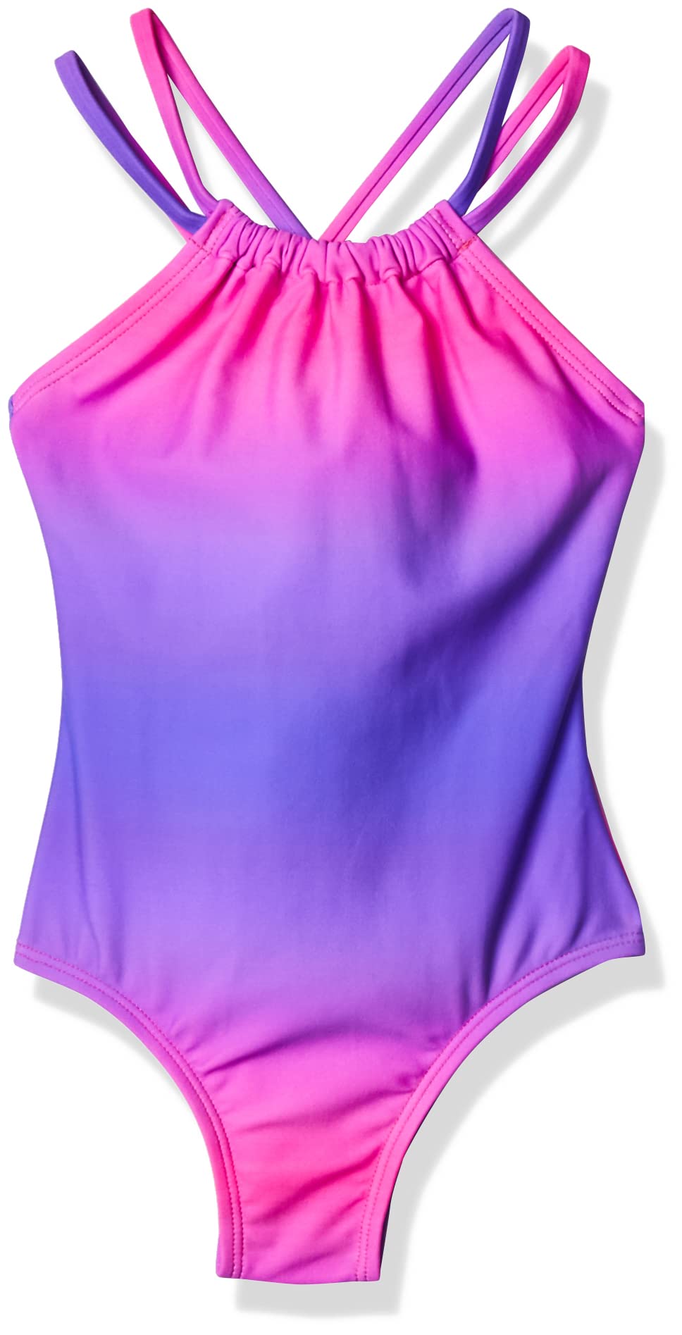 Kanu Surf Girls' Jasmine Beach Sport Halter One Piece Swimsuit size 12 ...