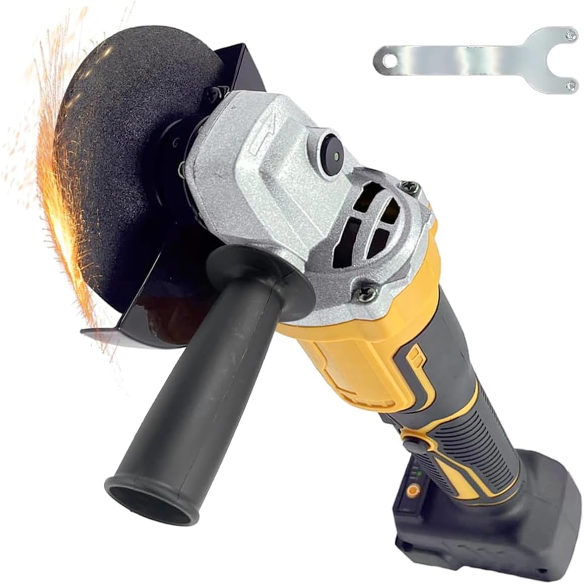 Cordless Angle Grinder for Dewalt 20V Battery, Electric Brushless Motor ...