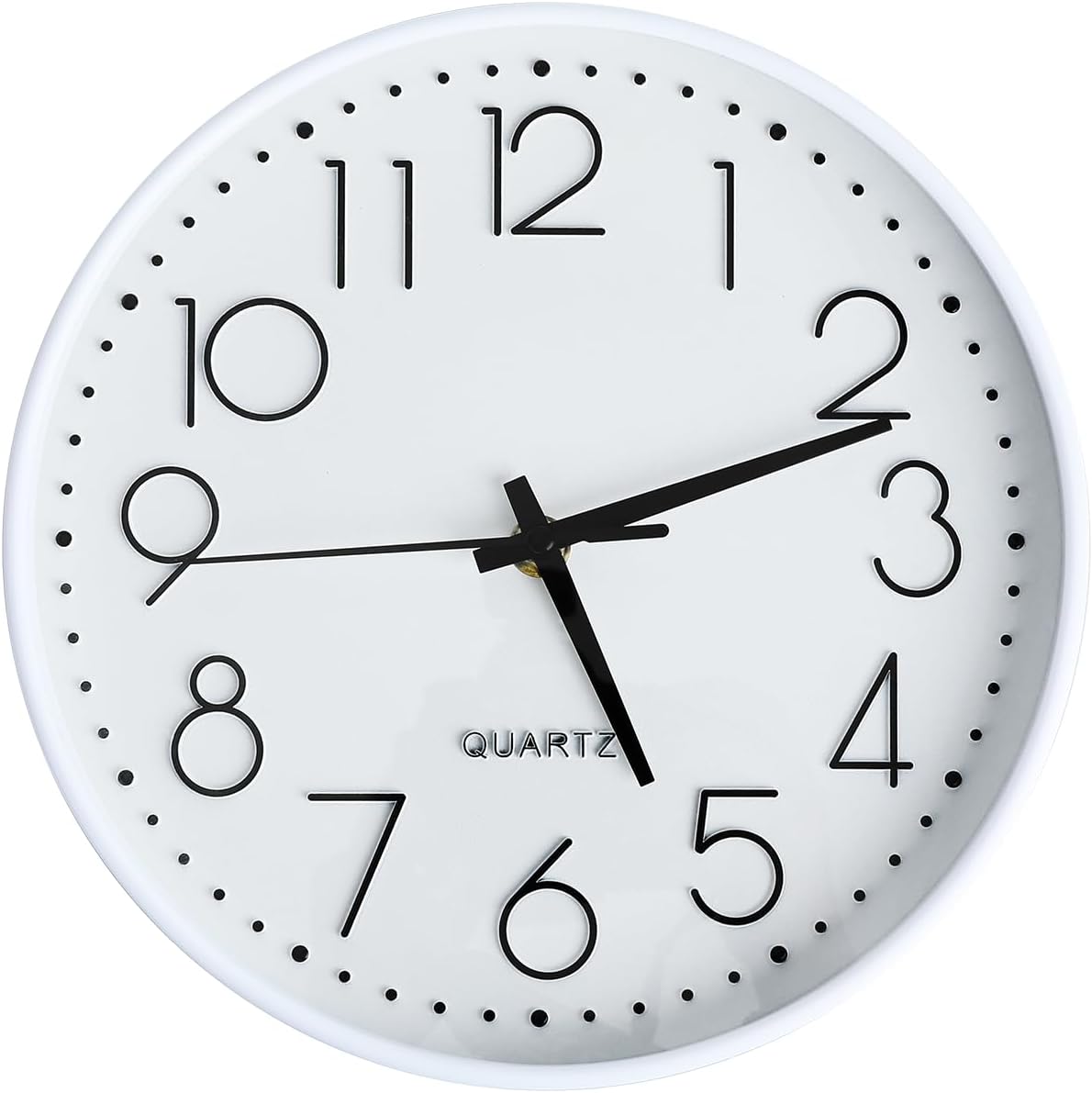 Small and Beauty Wall Clock Silent Non-ticking Wall Clock for Home ...