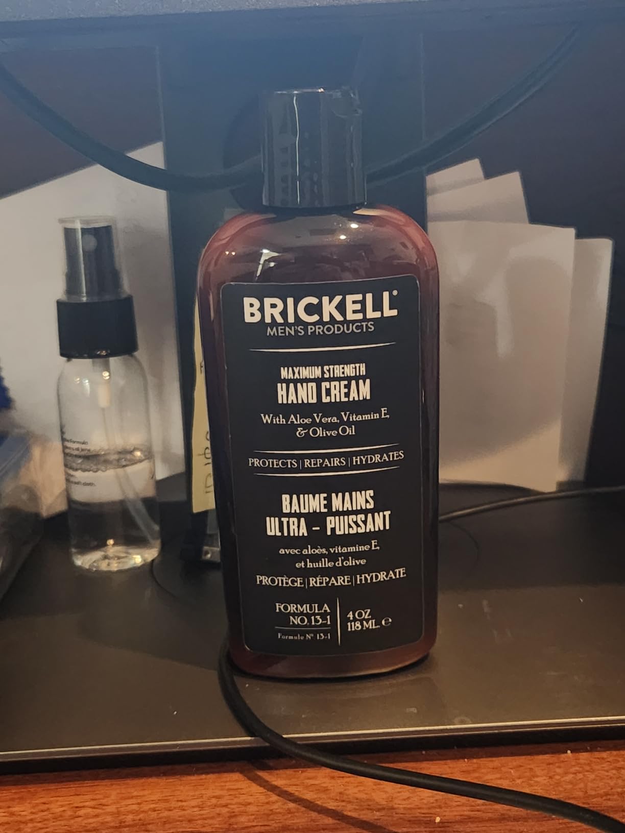 Amazon.com : Brickell Men's Maximum Strength Hand Cream for Men ...