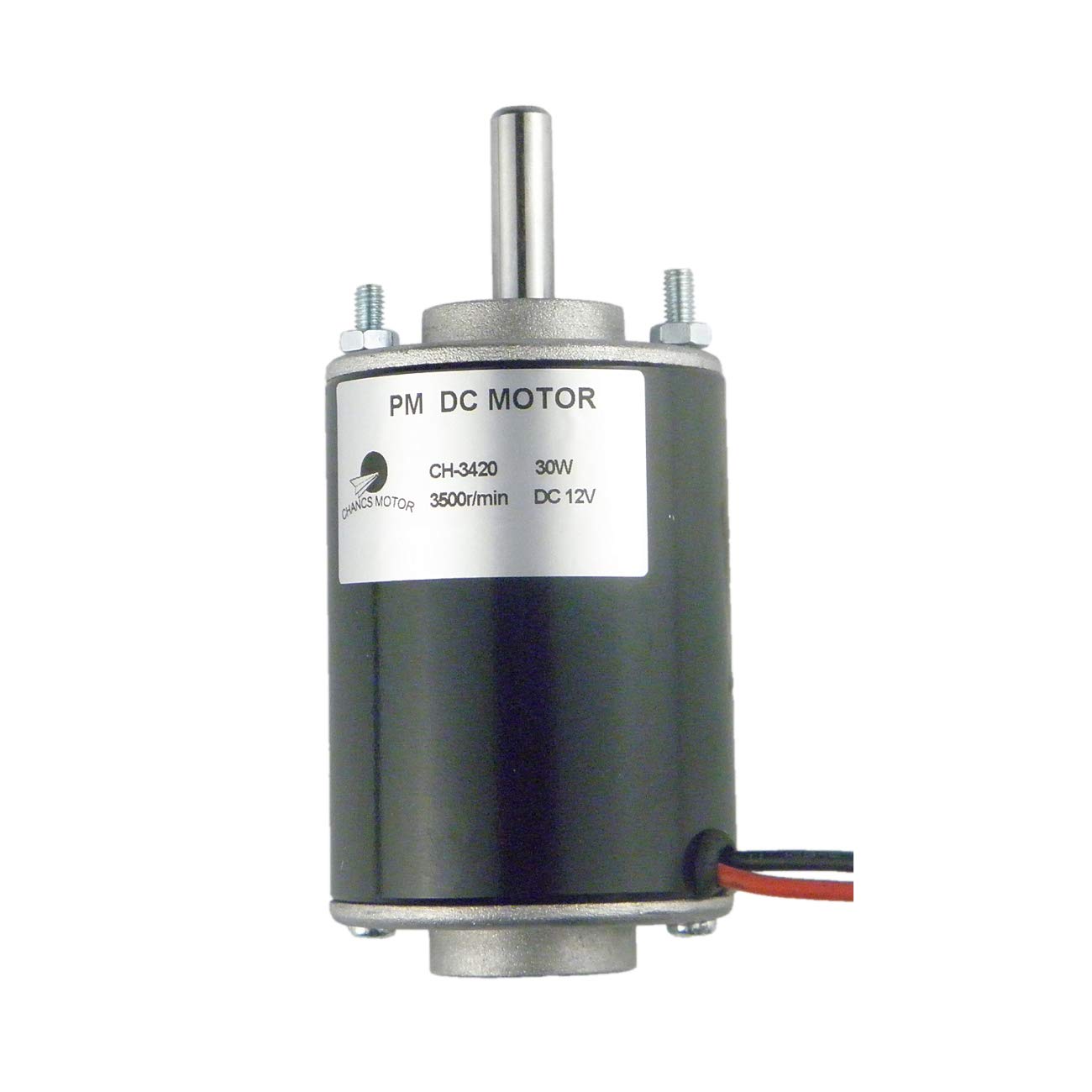 Buy CHANCS Large Torque Gear Motor CH-3420 Electric Motor 12V DC Motor ...