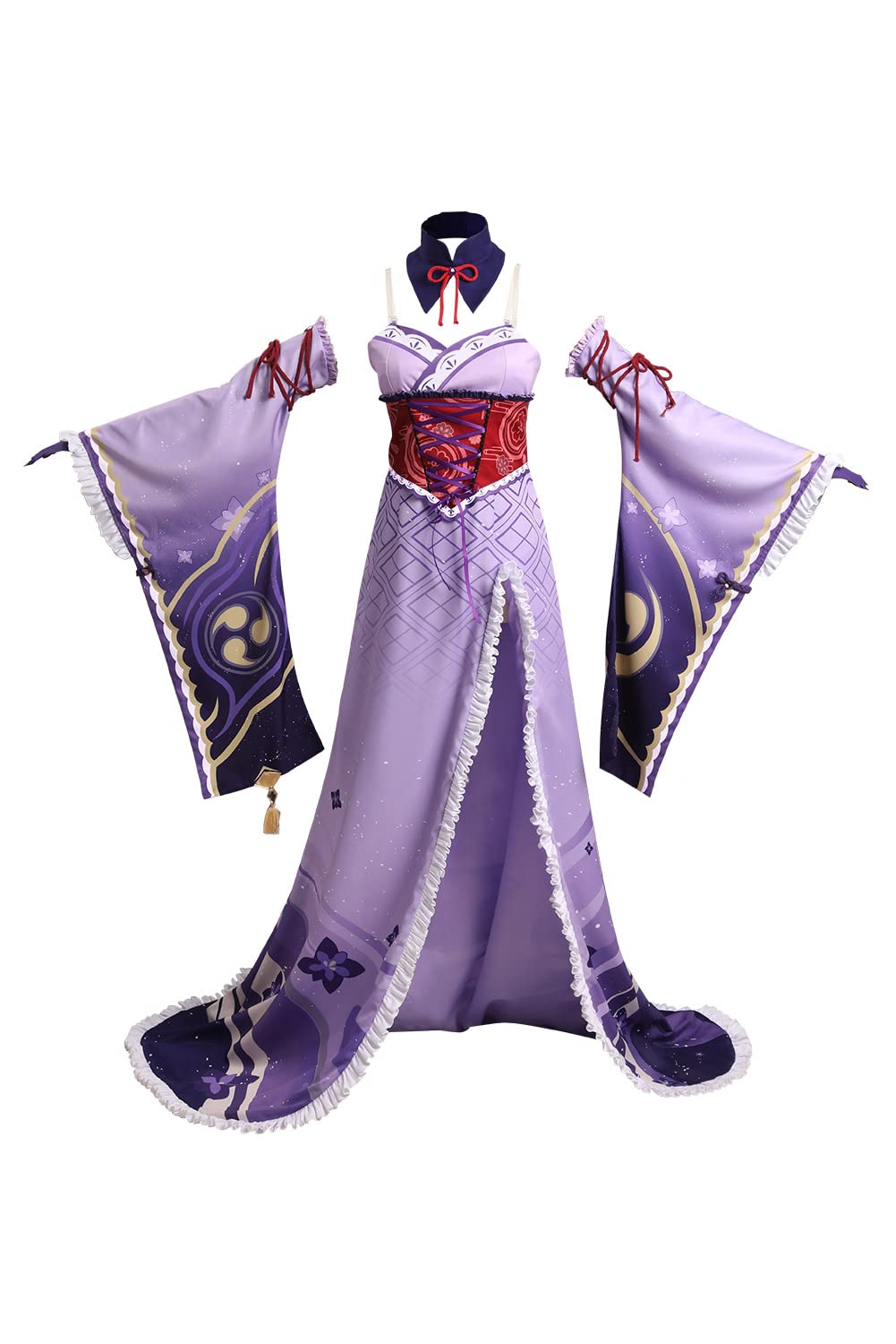 Buy Genshin Impact Raiden Sho Cosplay Game Anime Costume Witch Cosplay ...