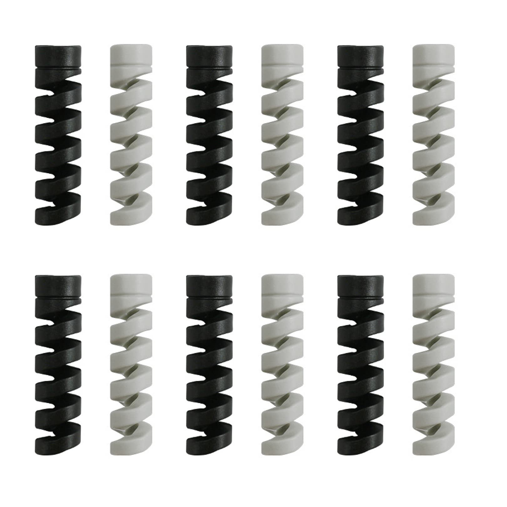 12pcs Charger Cable Saver Protectors Sleeve,Silicone Cord Saver Cable ...