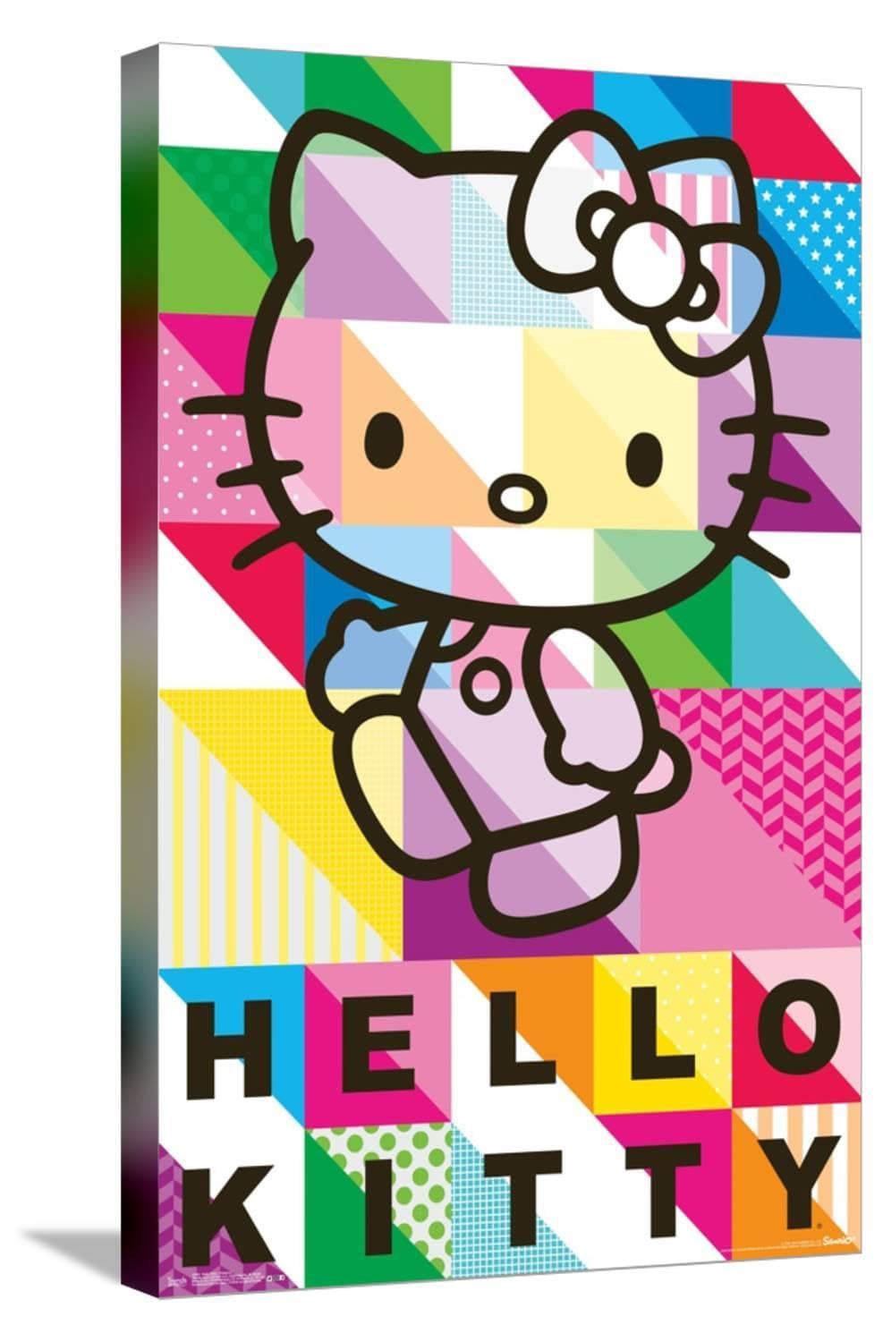 Amazon.com: Trends International Hello Kitty - Patterns Wall Poster, 14 ...