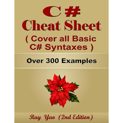 Snapklik.com : C# Cheat Sheet, Cover All Basic C# Syntaxes, Quick ...