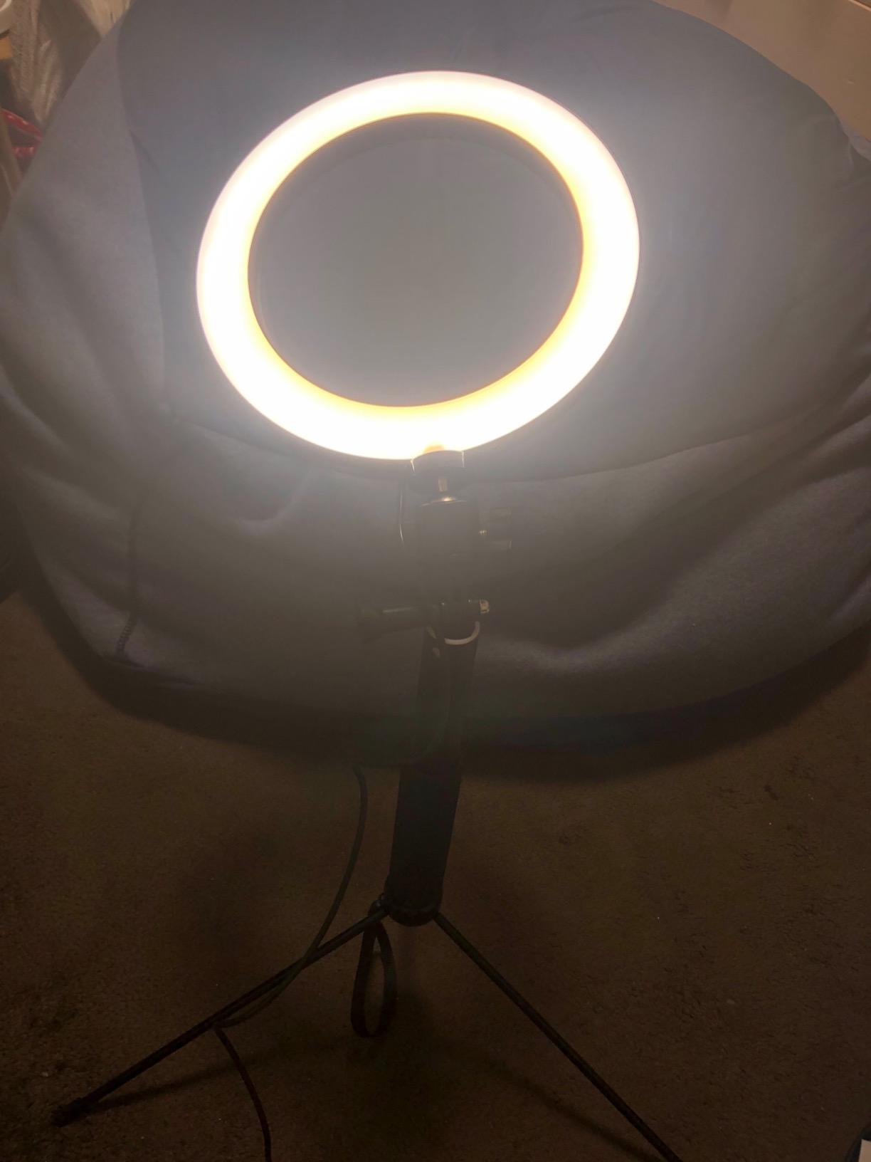 Amazon.co.jp: LED Ring Light Camera Smartphone with Tripod Stand 3 ...