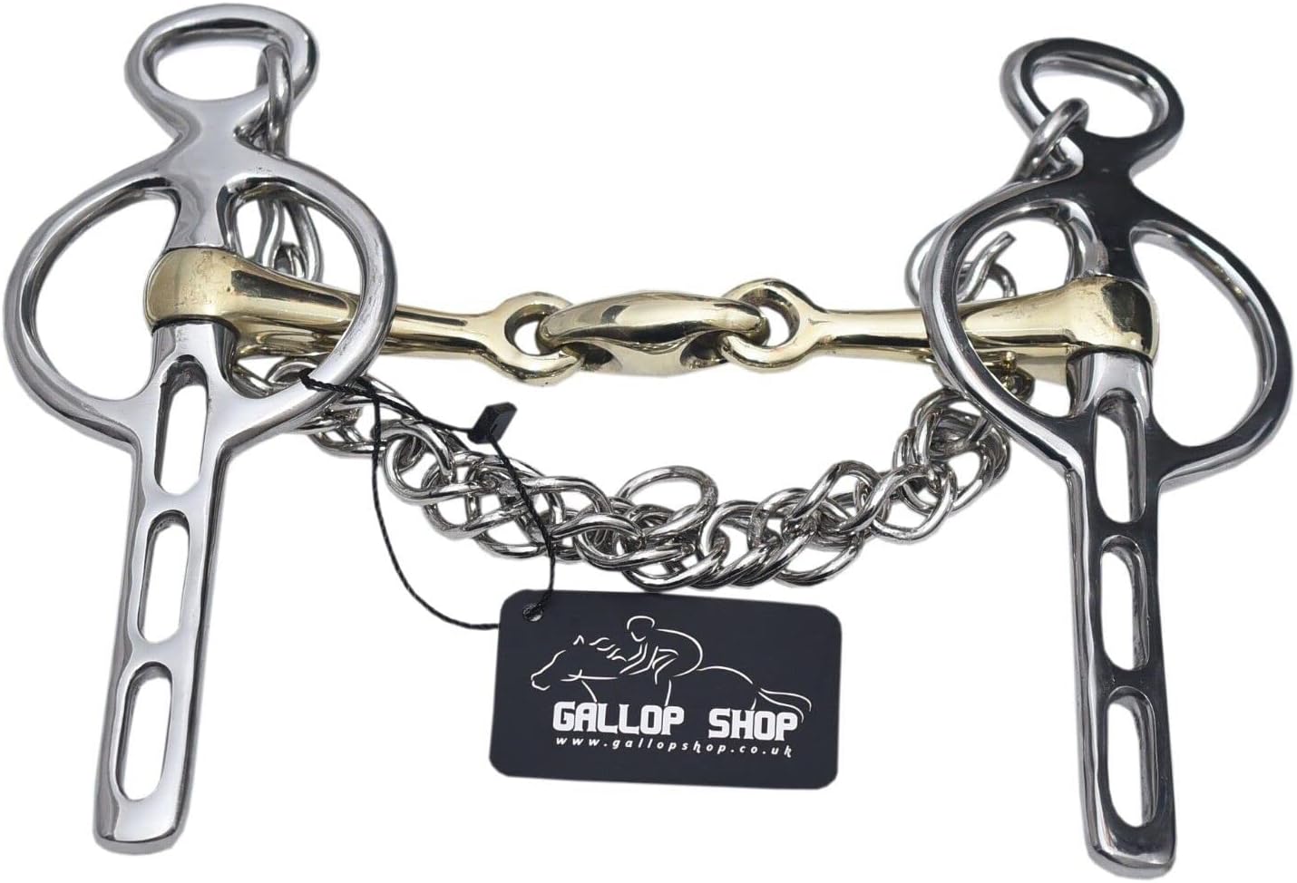 Amazon.com : GLP Liverpool Driving Bit Verbindend Angled/Horse Bits (6 ...