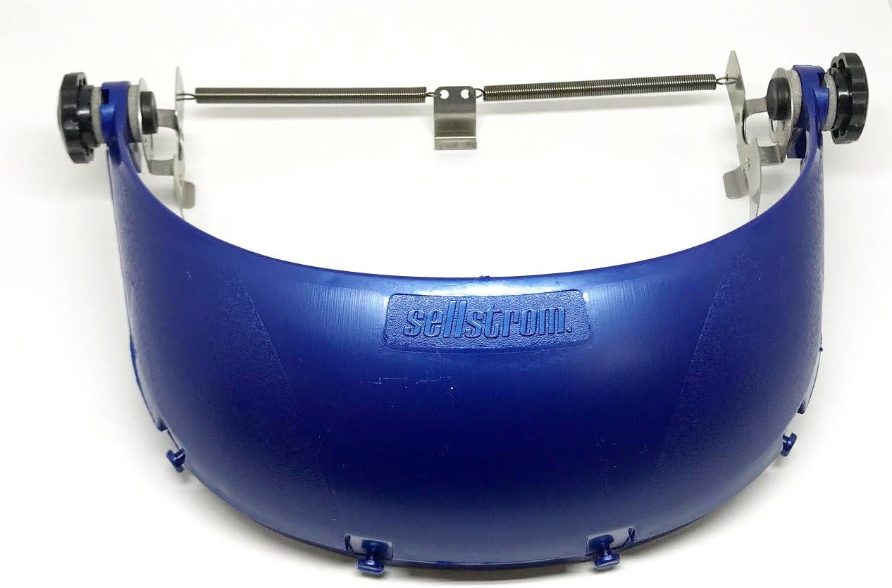 Sellstrom 39300 Blue Plastic Crown with Zip-Klip Adapter - Amazon.com