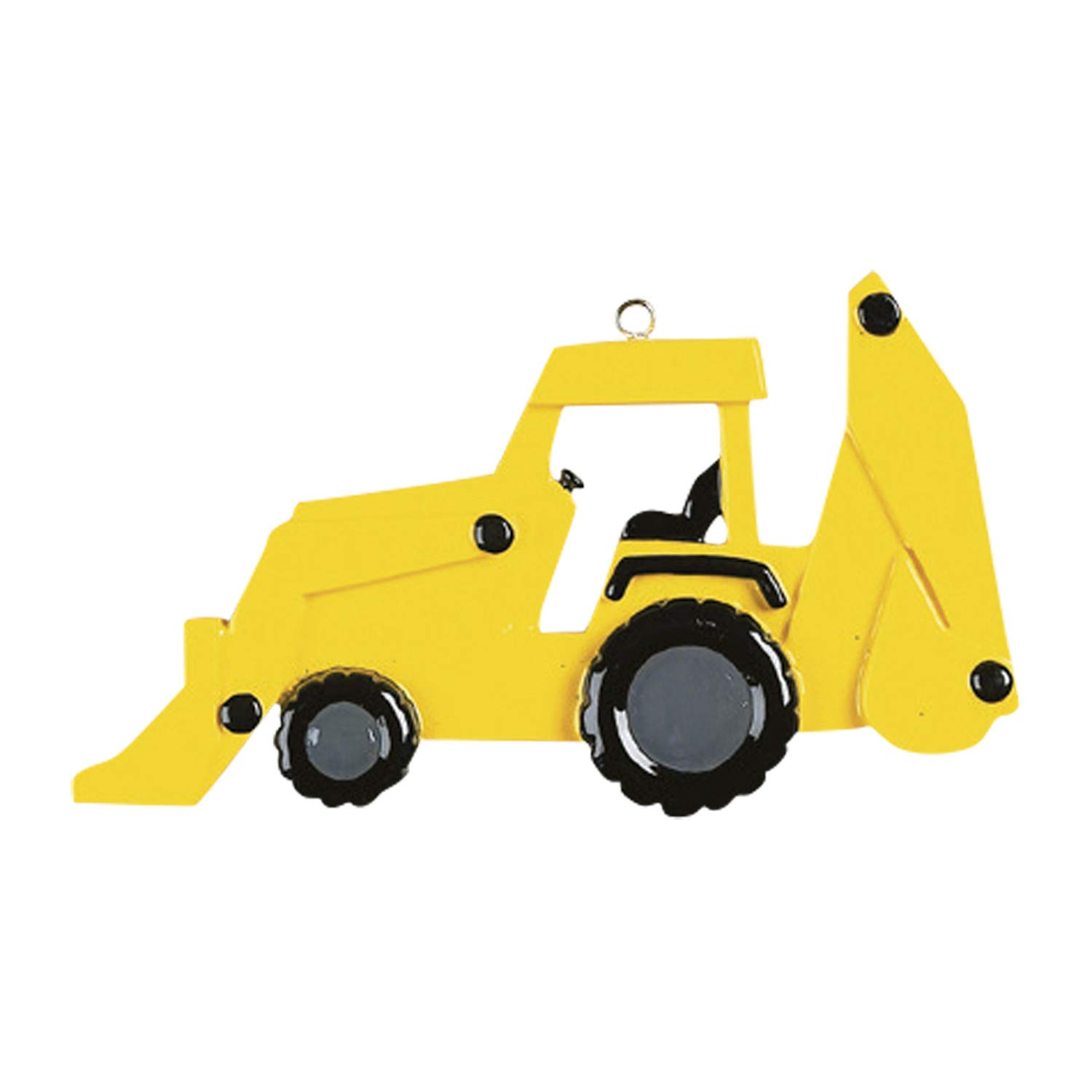 Amazon.com: Personalized Bulldozer Christmas Ornament 2024 - Yellow ...
