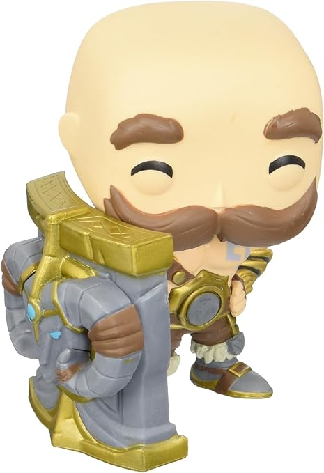 Amazon.com: Funko Pop Games League of Legends Braum Vinyl Figure Action ...