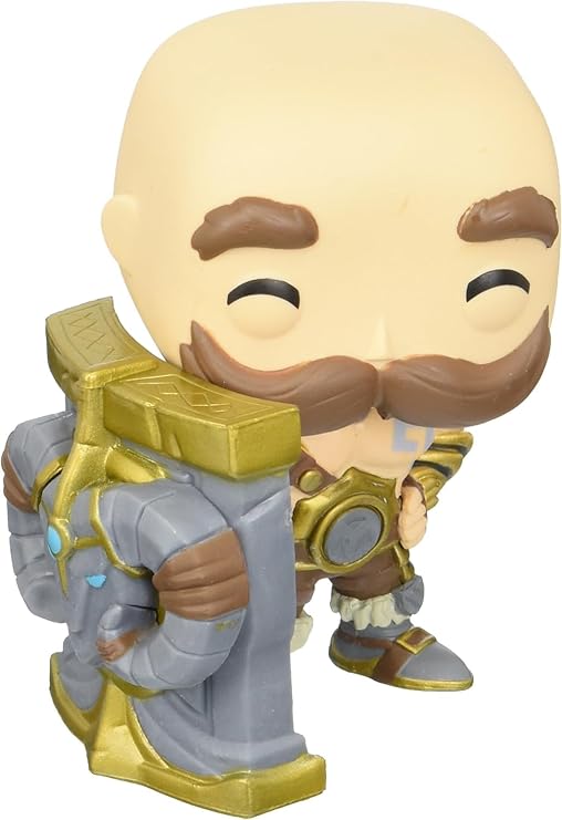 Amazon.com: Funko Pop Games League of Legends Braum Vinyl Figure Action ...