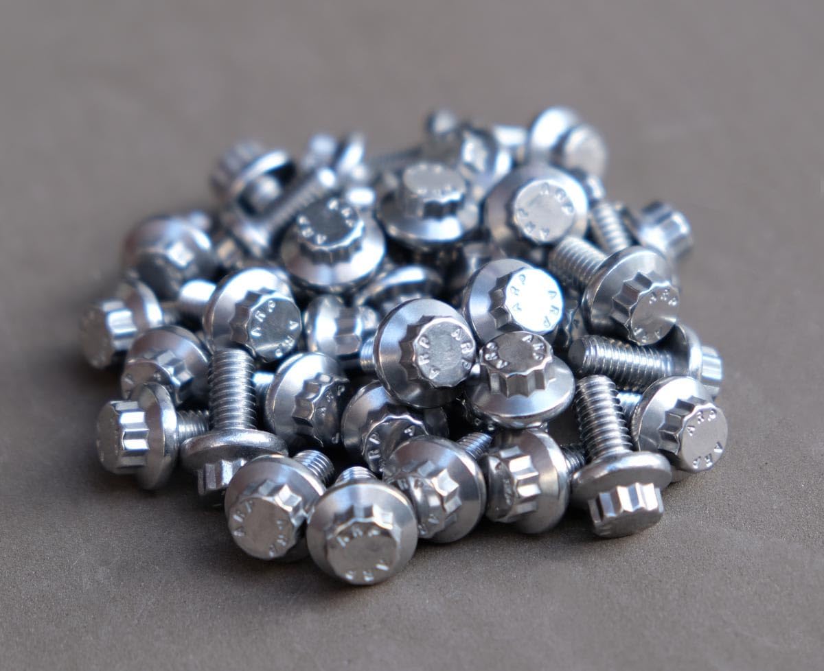 Amazon | 完全日本仕様 Meryken Customs ARP Custom License Plate Bolts ARP製 特注 ...